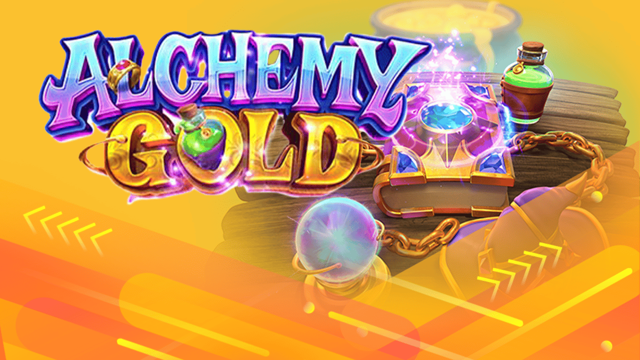 รีวิวเกมสล็อตแตกเร็ว Alchemy Gold เล่นแร่แปรทอง - PGGAMING168